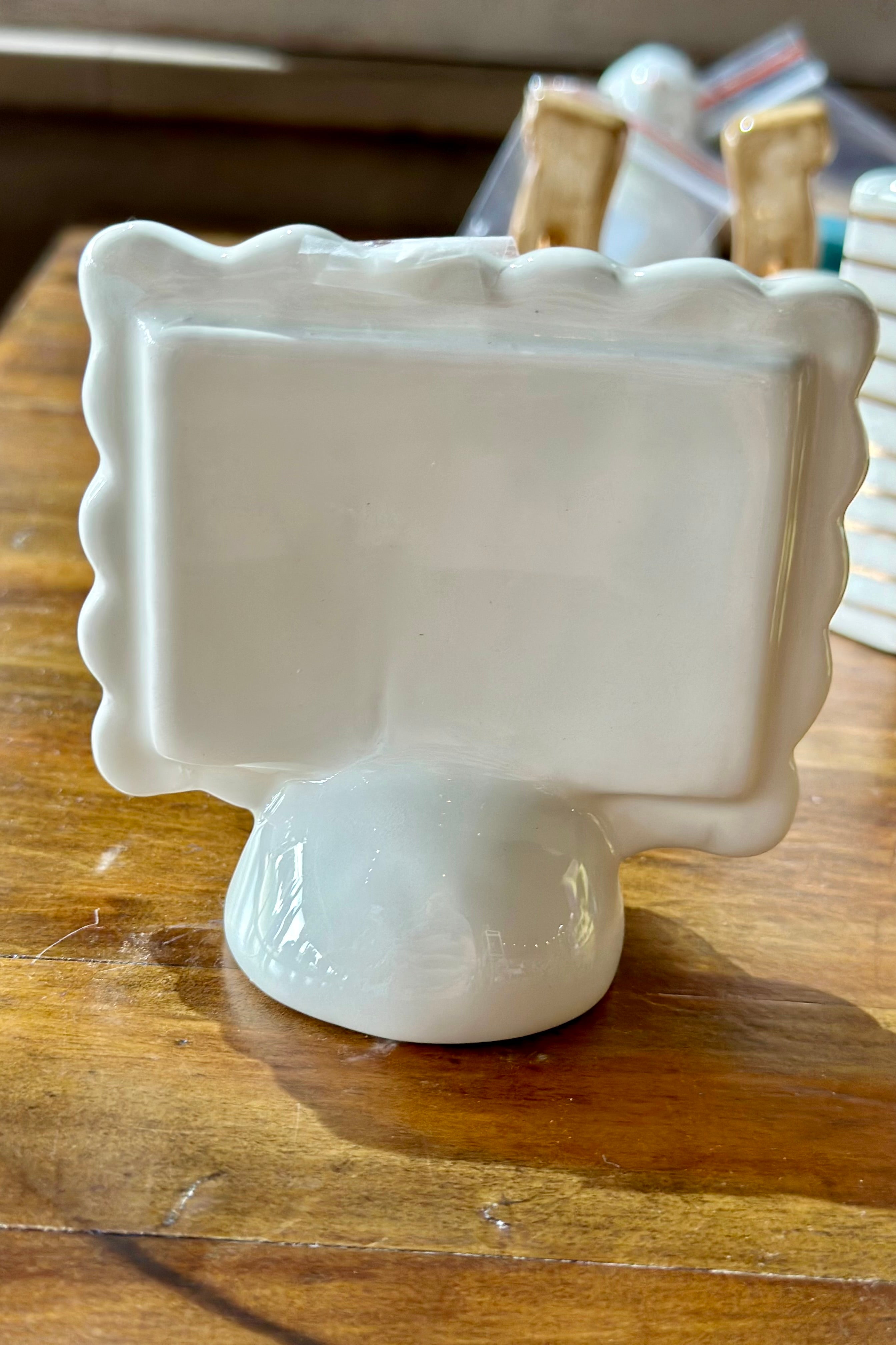 Scalloped Rectangle Sign Charcuterie Topper | The Jaded Spade