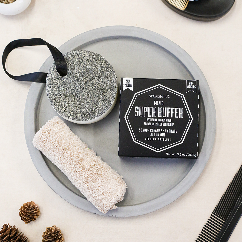 Men's Super Buffer w/ Black Scrubber | The Jaded Spade LLC